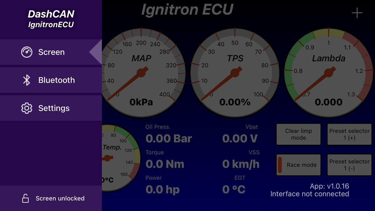 Ignitron Bluetooth OBD “Dash CAN” adapter – EFI Motorsport
